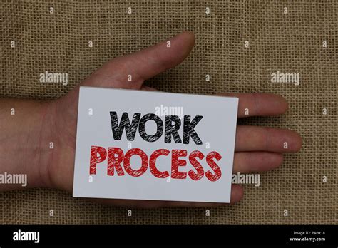 Writing Note Showing Work Process Business Photo Showcasing Standard Procedures How To Handle A