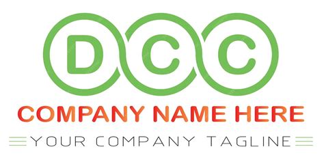 Premium Vector Dcc Letter Logo Design