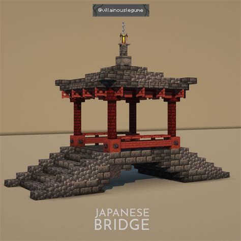 Minecraft Japanese Bridge Ideas Artofit