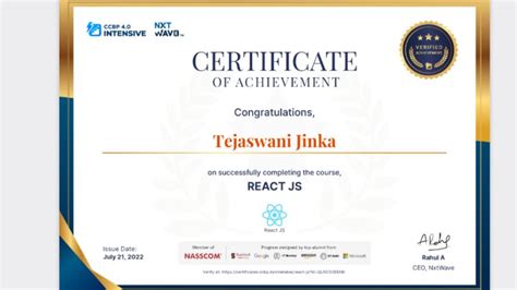 Tejaswani Jinka On Linkedin Nextwave