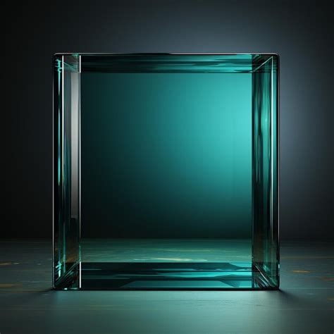 Premium Ai Image Vector Glass Frame In Realistic Style