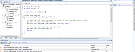 Dev C Error