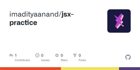 GitHub Imadityaanand Jsx Practice