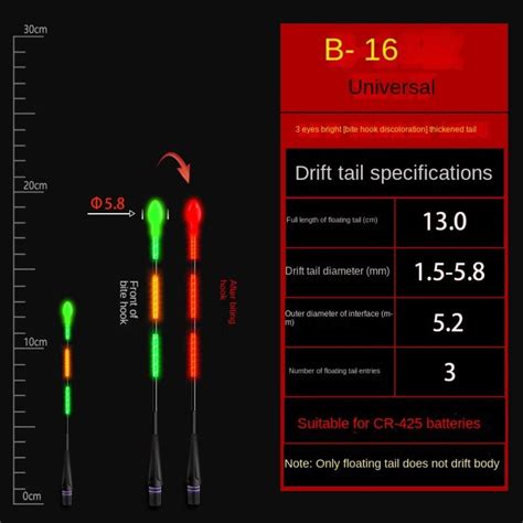 Cheap Induction Electronic Tail Drift Electronic Floats Buoy Smart