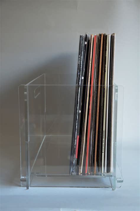 Vinyl Storage Box Display Record Organizer Plexiglass Vinyl Box Min
