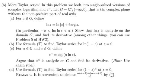 Solved More Taylor Series In This Problem We Look Into