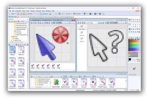 Axialis Cursorworkshop — Cursor Maker For Developers Create Static