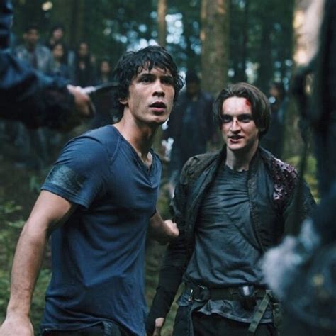 Bellamy Blake And John Murphy Bellamy The 100 Bellamy Blake Murphy
