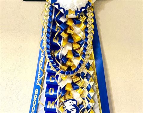 Homecoming Mum Heart Shaped Etsy