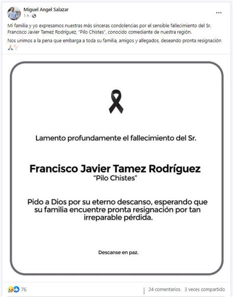 Muere Pilo Chistes Popular Comediante De Montemorelos