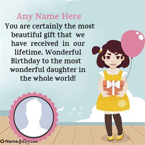 Happy Birthday Daughter Images Wishes With Name Happy Birthday