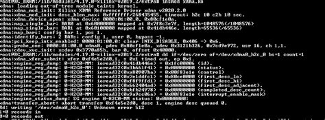 Xdma Transfer Abort Issue Xilinx Dma Ip Drivers GitHub
