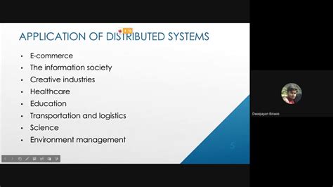 introduction to distributed computing dwaipayan biswas m tech