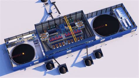 3d Mining Processing Plant Turbosquid 2259252