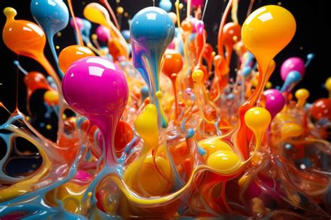 premium ai image bunch of colorful objects are in display case with