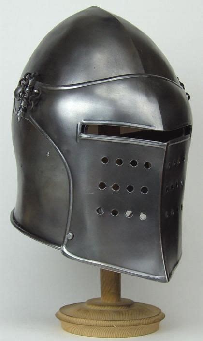 Visored Barbute Armour Pinterest Armors Helmets And Knight