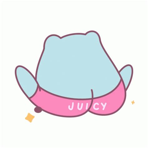Juicy Booty Sticker Juicy Booty Butt Discover And Share S
