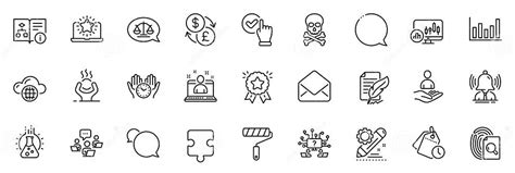 Icons Pack As Teamwork Checkbox And Difficult Stress Line Icons For Web App Vector Stock