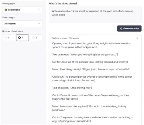 Free Ai Tiktok Script Generator No Login No Limit