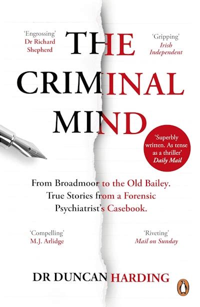 The Criminal Mind By Duncan Harding Penguin Books Australia