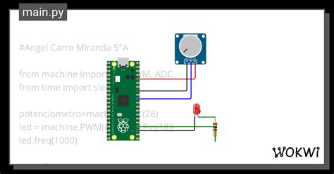 Sensor Analogico Angel Carro Wokwi Esp32 Stm32 Arduino Simulator