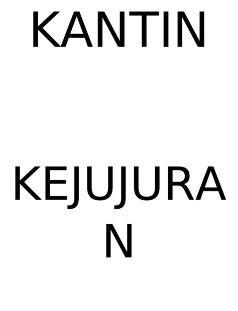 Kantin Pdf
