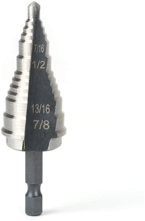 Step Drill Bit Th0357 M35 Cobalt 3 16 15 16 For Use With
