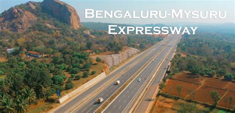 Bengaluru Mysuru Expressway 2023 Route Map Distance Travel Time
