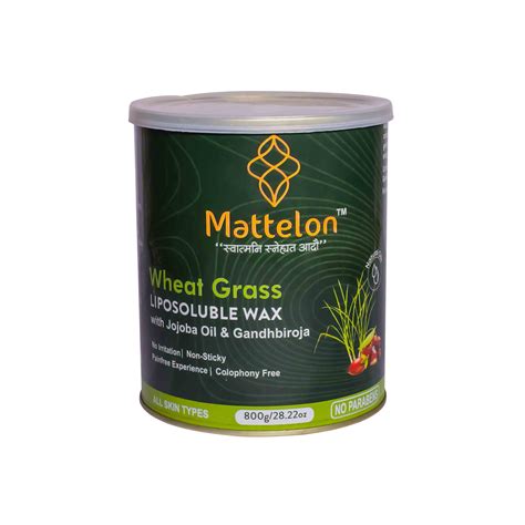 Wheat Grass Liposoluble Wax Mattelon