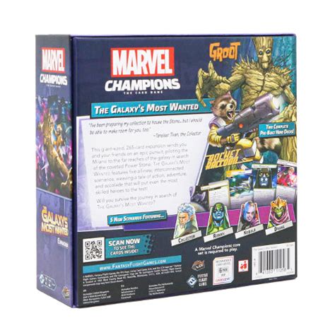 Marvel Champions The Galaxys Most Wanted Expansion Zatu Games