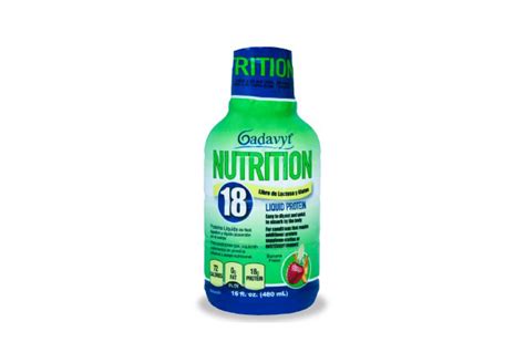 Gadavyt Nutrition 18 ProteÍna LÍquida Sabor Banana Fresa SoluciÓn Oral