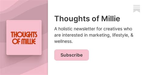 Kyrah Arthur On Linkedin Thoughts Of Millie Milena Millie Toro Substack