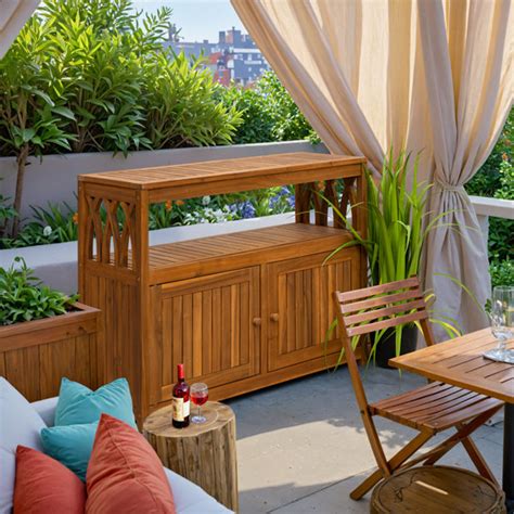 Wfx Utility™ Solid Wood Cabinet Deck Box And Reviews Wayfair
