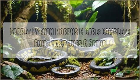 Carpet Python Morphs And Care Complete Guide To Species And Setup