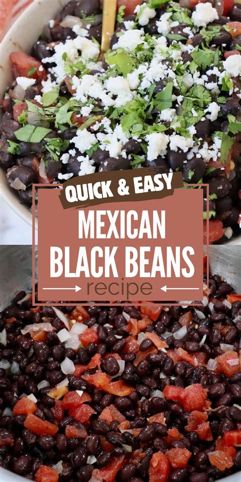 Mexican Black Beans Easy 25 Minute Recipe
