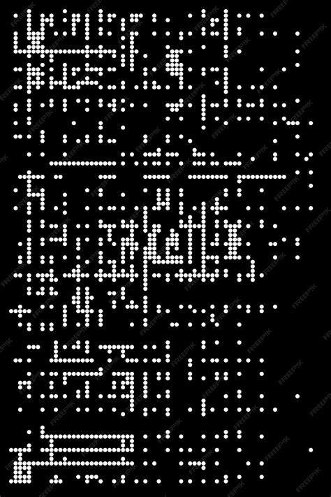 Premium Photo Binary Aesthetics And Captivating Digital Artistry