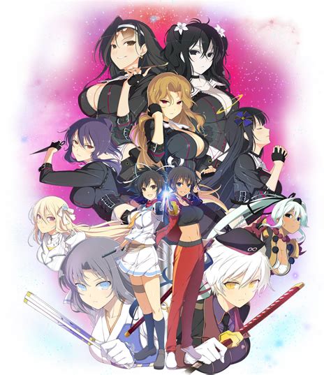 Yumi Asuka Homura Miyabi Leo And 6 More Senran Kagura And 3 More
