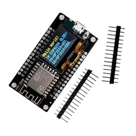 Keyboarant Black Nodemcu96 Inch Oledwifi Module Compatible With Esp8266