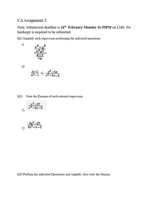 Ca Assignment 2 Pdf Teaching Methods And Materials