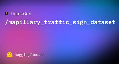 ThankGod Mapillary Traffic Sign Dataset Datasets At Hugging Face