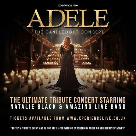 Adele The Candlelight Concert Nottingham Albert Hall Nottingham Nottingham Fri 21 November