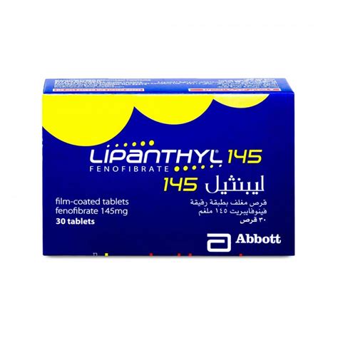 Lipanthyl 145mg Tab 30s