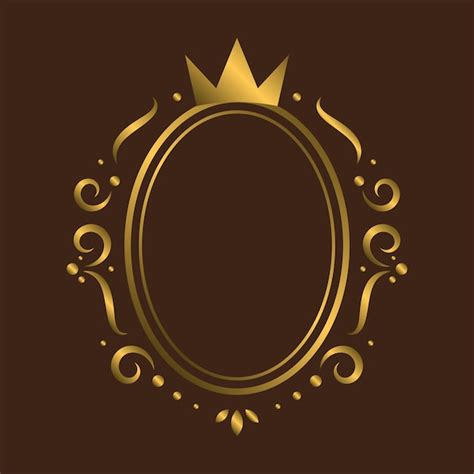 Premium Vector Wedding Ornament Royal Shield Luxury Badge