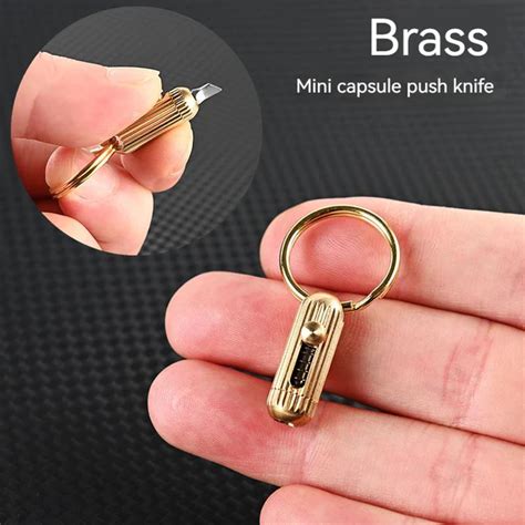 Brass Mini Push Kinfe Wizzgoo Shop