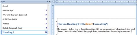 considerations for restyling word default paragraph font word 2010