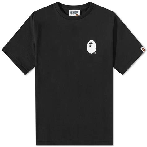 A Bathing Ape A Bathing Ape Lettered Tee Black End Gb