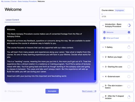Basic Autopsy Procedure