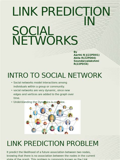 Link Prediction In Social Networks Pdf Vertex Graph Theory Social Network