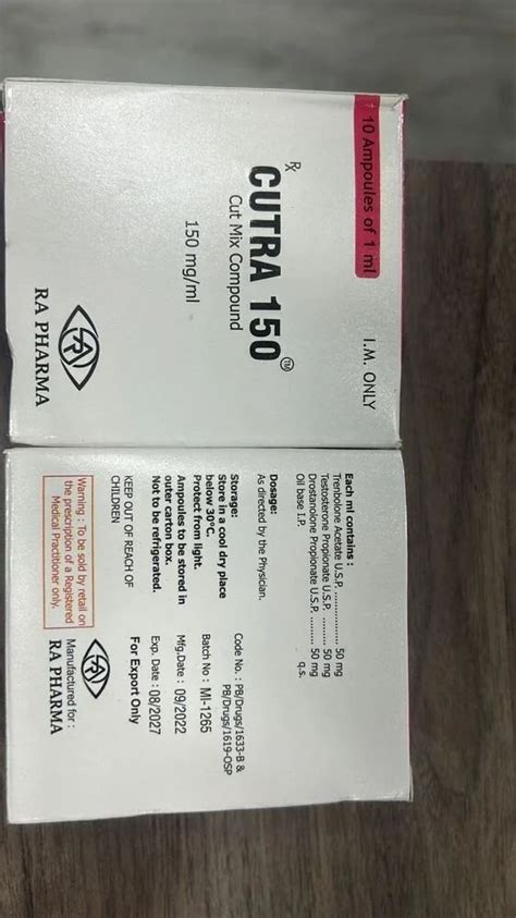 Cutra 150 Injection At ₹ 500piece In Nagpur Id 2853638457973