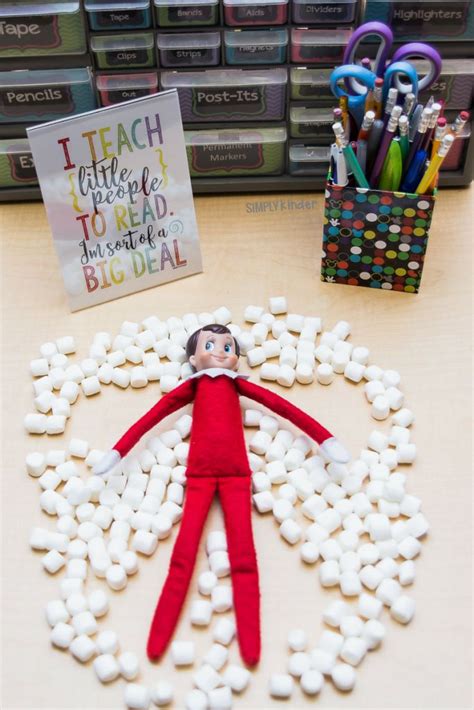 Elf On The Shelf Classroom Ideas Elf Antics Elf Classroom Christmas Elf